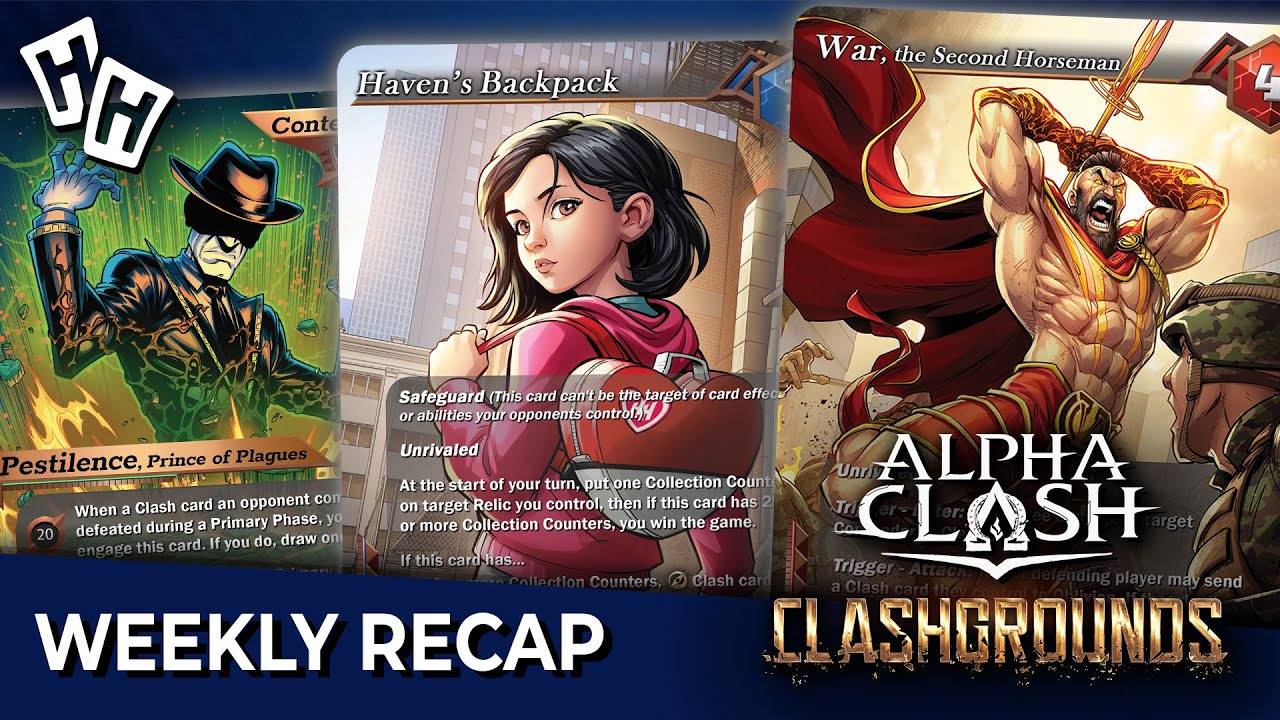 Week 2 Recap of Alpha Clash Clashground SPOILERS || Alpha Clash TCG ...