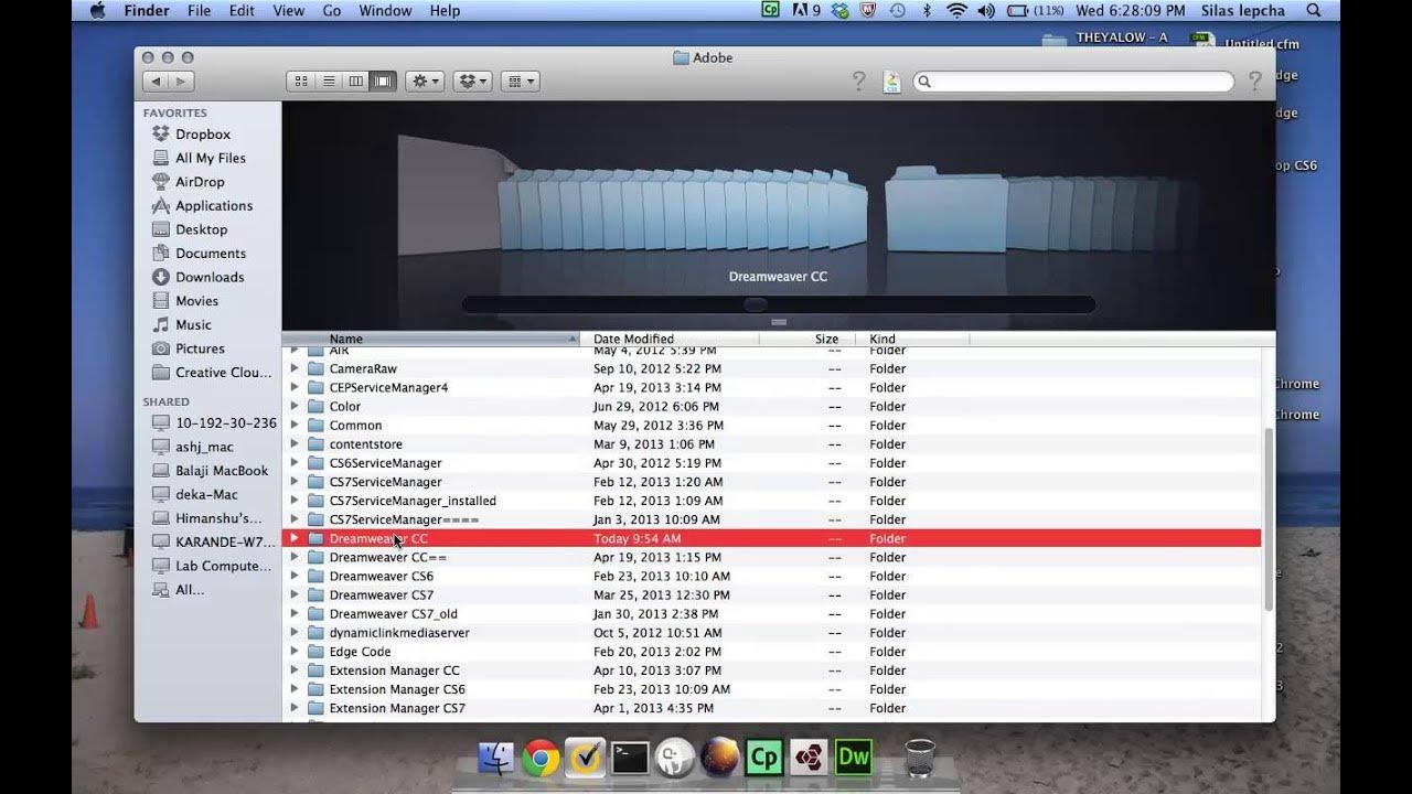 Using the Server Behaviors extension to enable Server Behaviors & DB features in Dreamweaver CC ...