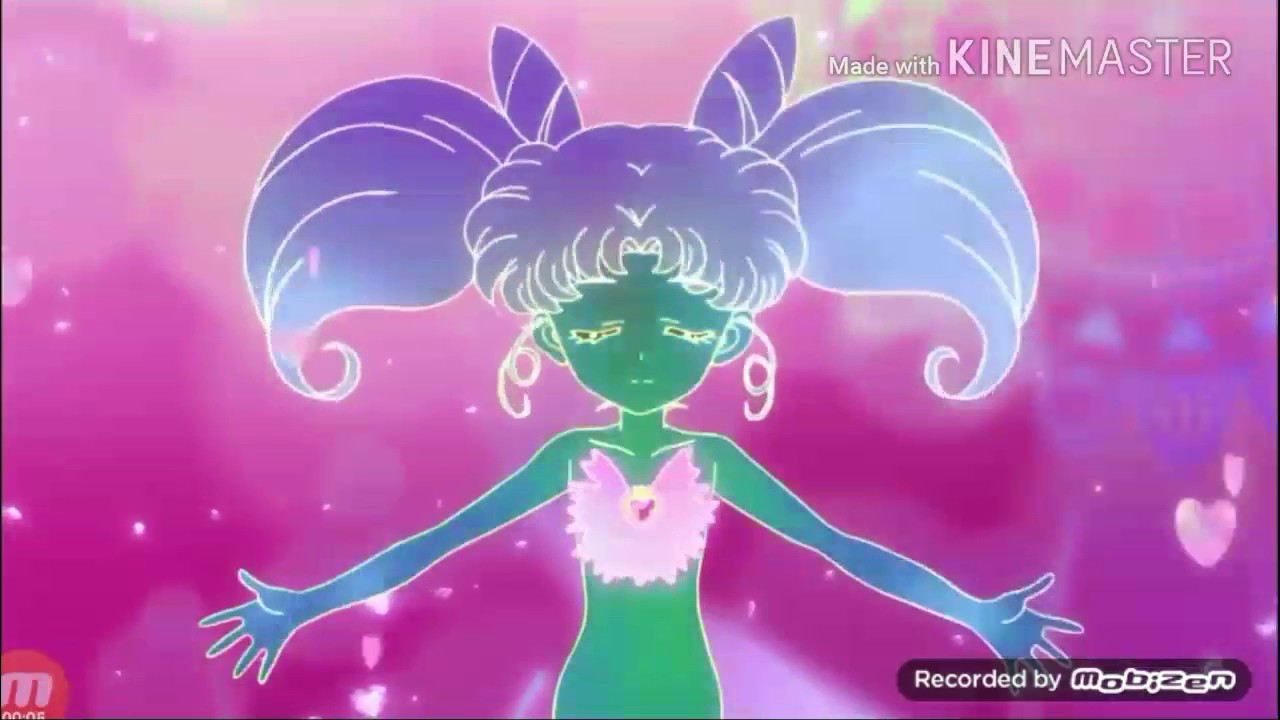 Chibi-usa Transformation {SailorMoon Crystal}Season3 - YouTube