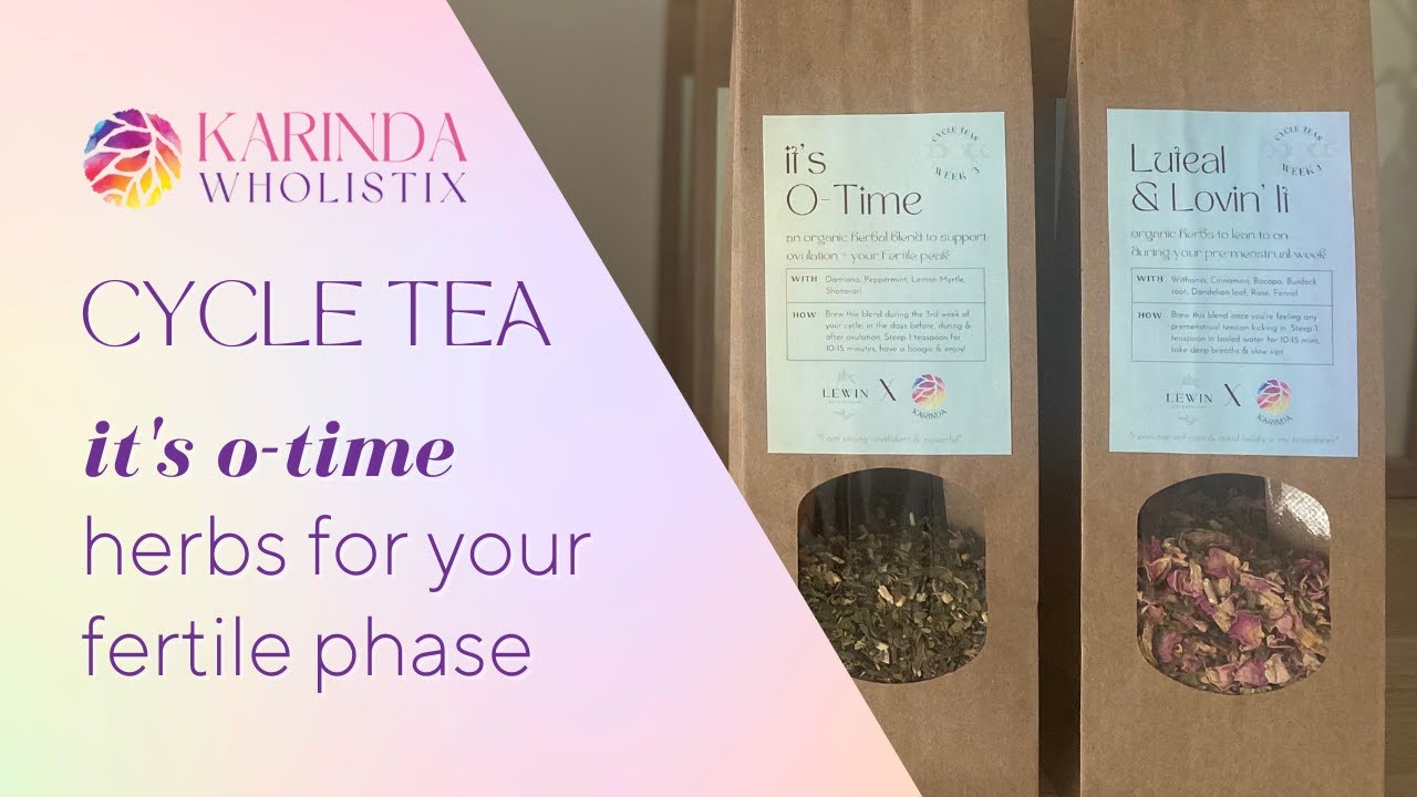 Cycle Teas • It's O-Time Herbal Tea • Lewin Naturopathy X Karinda ...