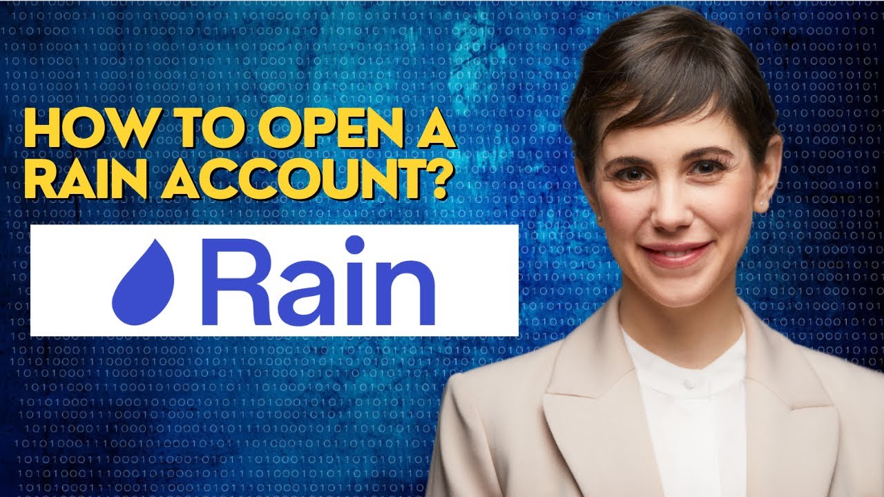 How to open a Rain account? - YouTube