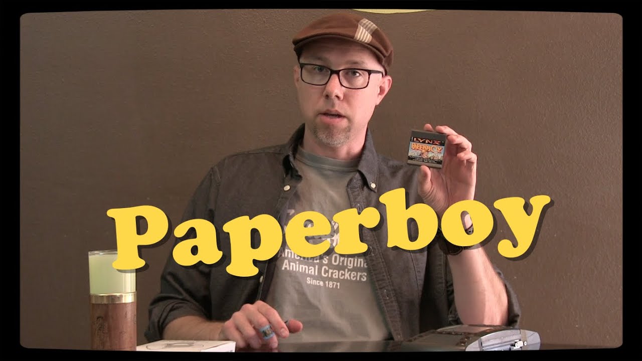 Lynx Lounge - Paperboy Atari Lynx 1990 - YouTube