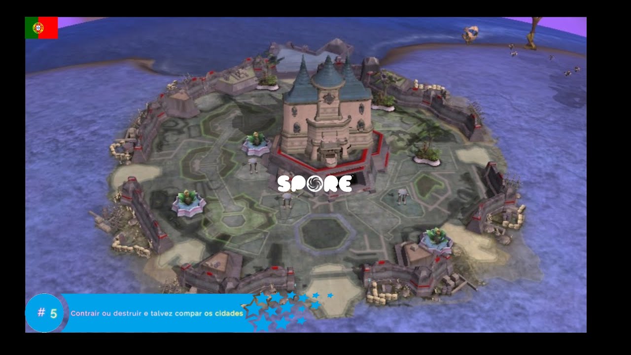 PT Spore # 5 Contrair ou destruir e talvez comprar os cidades - YouTube