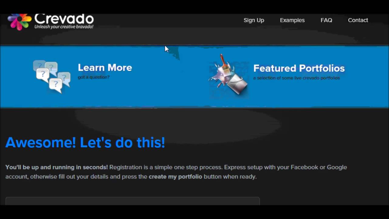 Crevado 1 Getting Started | ICT - YouTube
