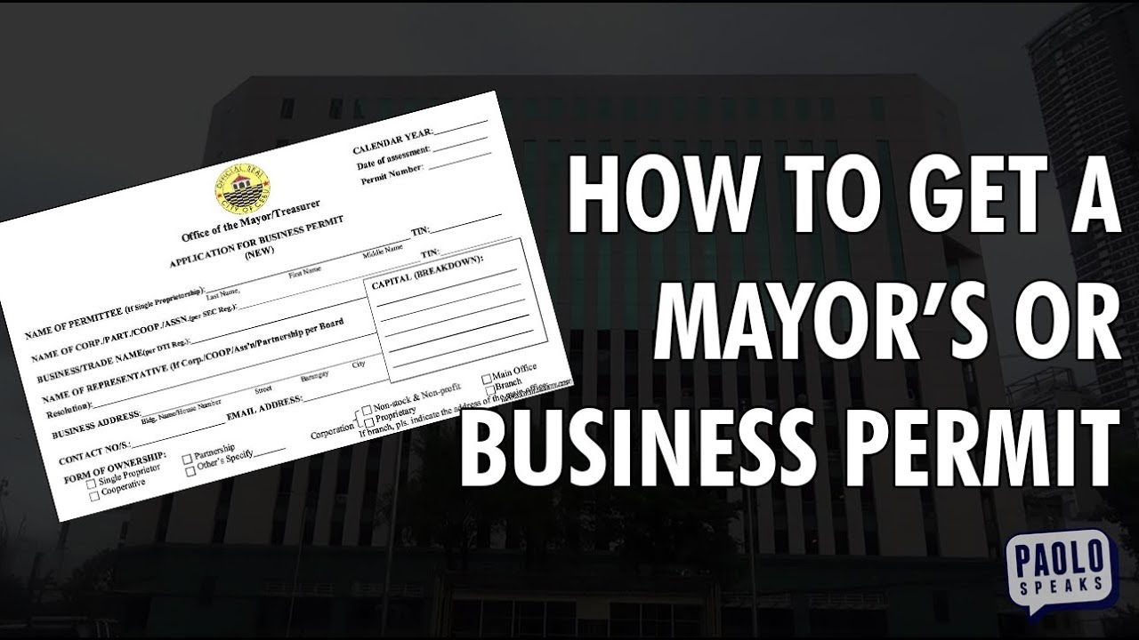 Mayoralty Permit