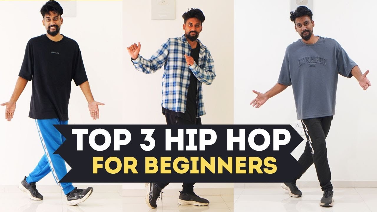 Top 3 Hip Hop Dance Steps Tutorial for Beginners - YouTube