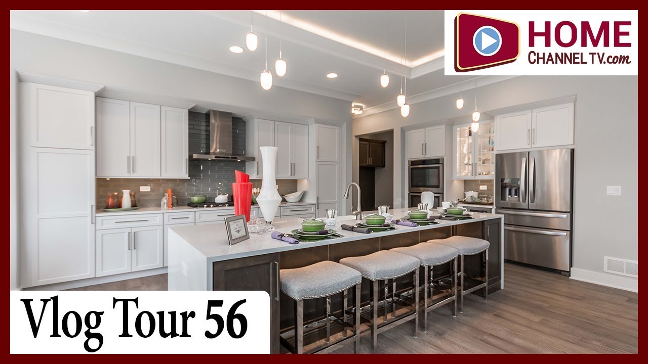 Open House Vlog 56 - Custom Ranch Home Walk-through with Builder - YouTube