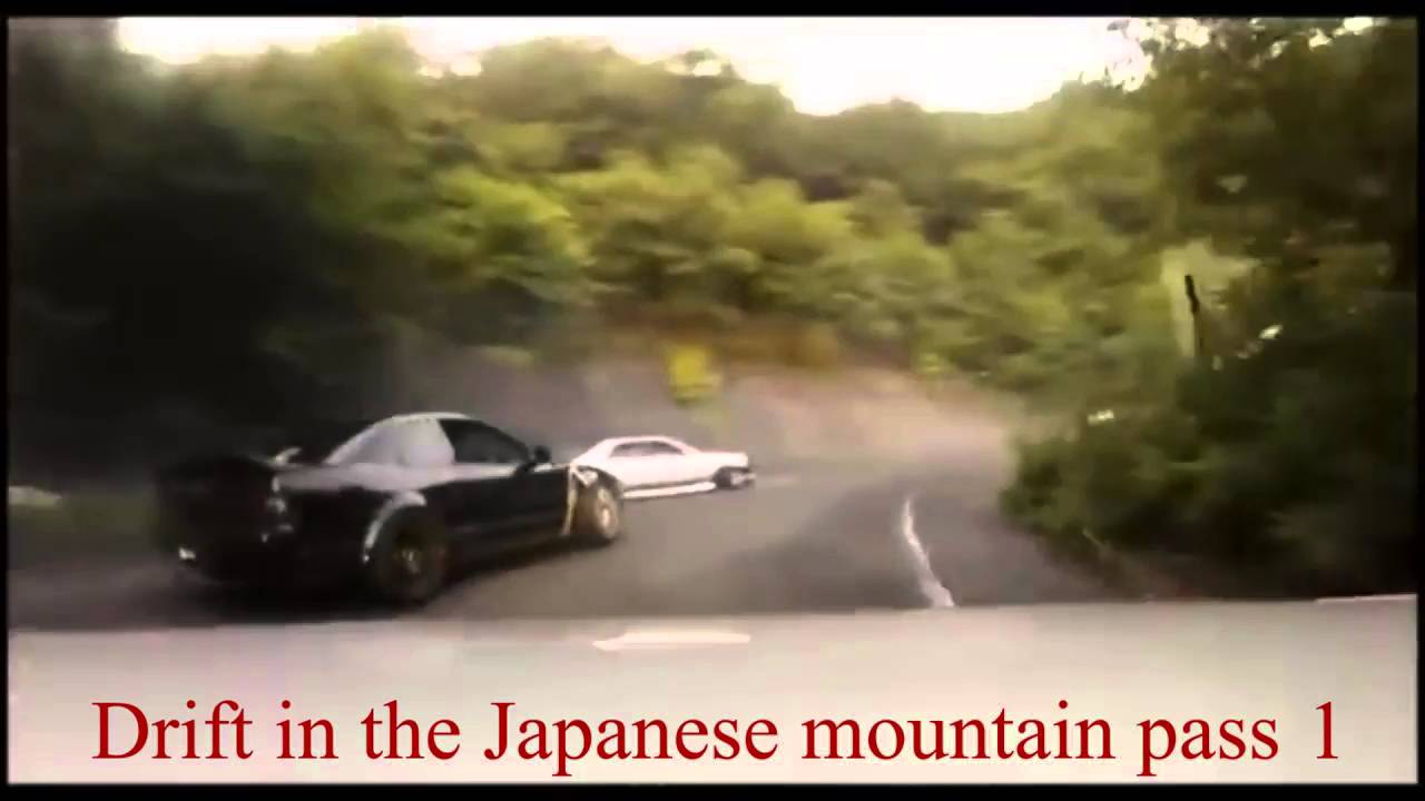 Japan Street Drift : Drift in the Japanese mountain pass 1 - YouTube
