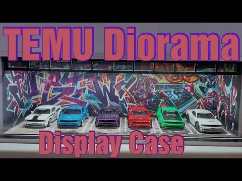 Unboxing & Assembling TEMU Diorama Display Case - YouTube