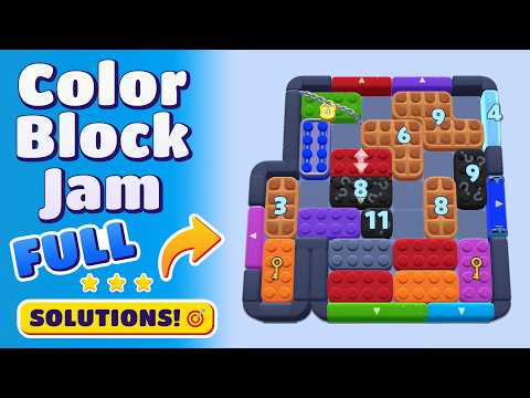 Color Block Jam Level 1351 (1352) | Complete Walkthrough & Solutions! 🎯