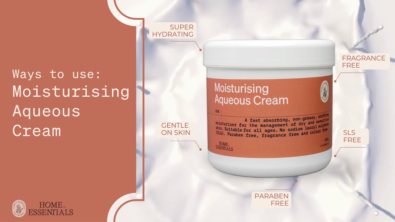 Ways to use Moisturising Aqueous Cream - YouTube