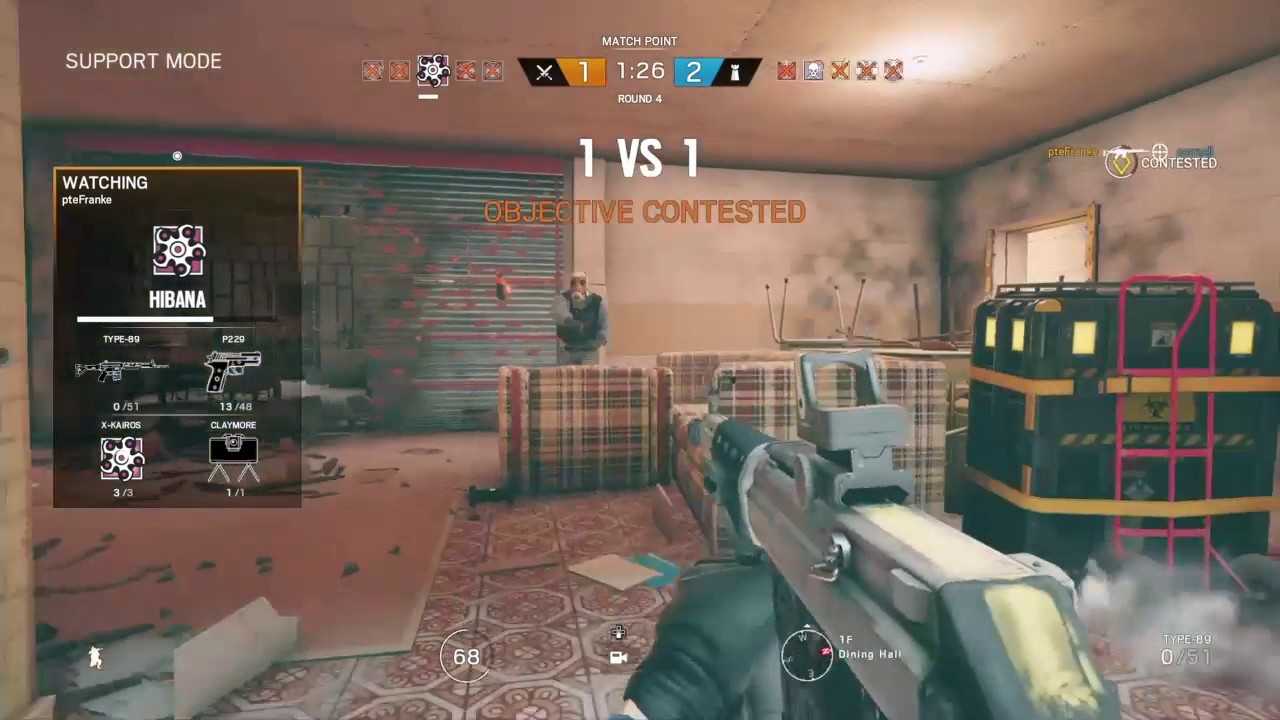 Rainbow Six Siege: How To Place A Claymore - YouTube