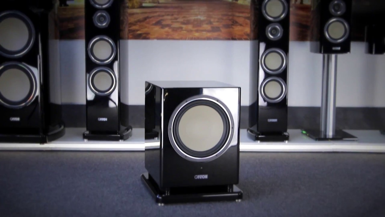 Canton Reference Sub 50K - subwoofer - YouTube