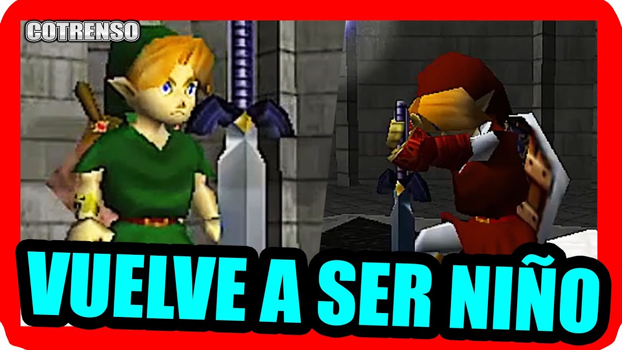 🔥 Como VOLVER a SER Link NIÑO o Link ADULTO en The Legend of ZELDA ...
