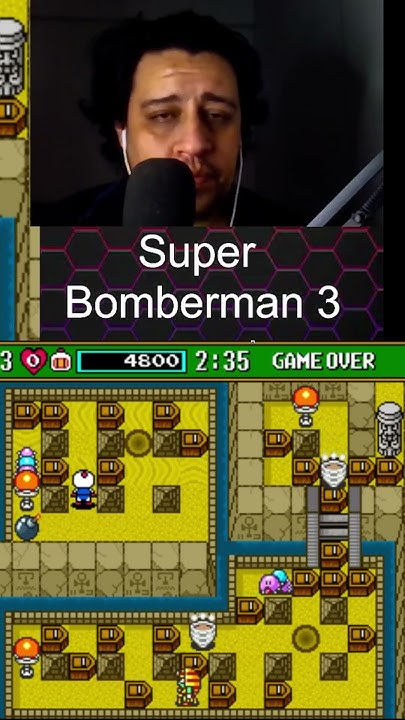 Super bomberman 3 blooper 18 nivel 4 #snes jugando - YouTube
