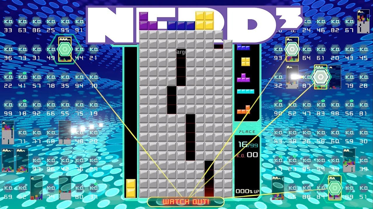 Spin To Win - Tetris 99 - 10 Mar 2019 - YouTube