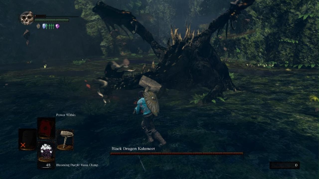 The worst dragon in a dark souls game - YouTube