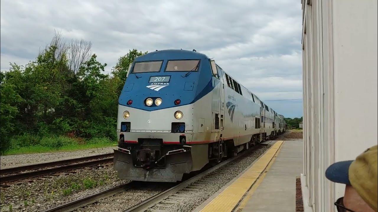 La Plata Rail Days 2024 - Amtrak's eastbound Southwest Chief arrives -- our last train of the ...