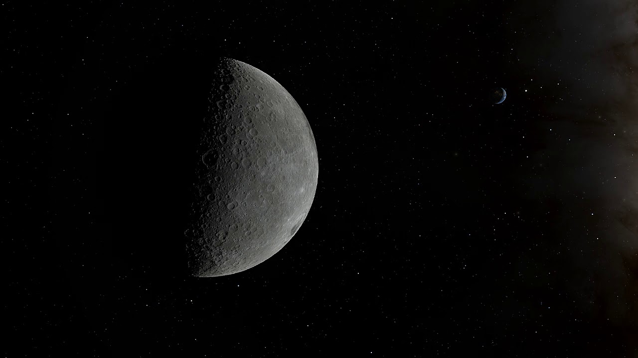 Space Engine v0.990 - Mond, Erde - YouTube