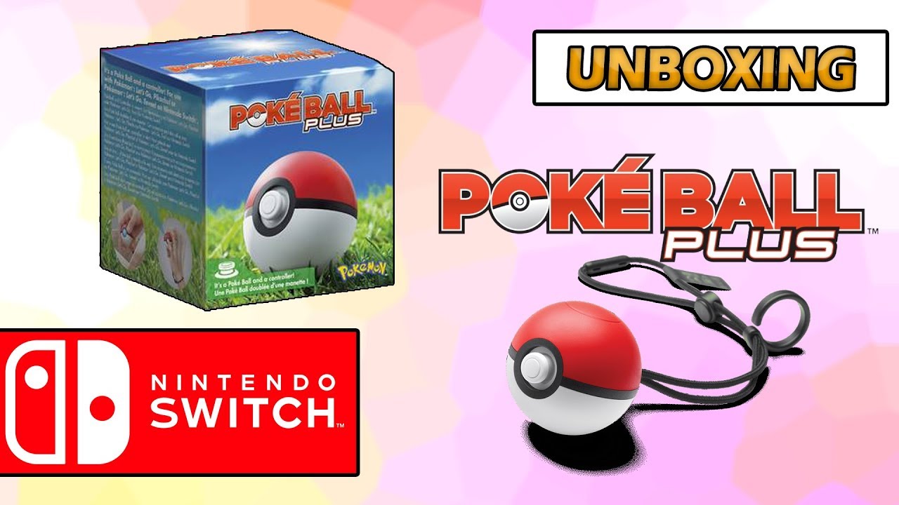 Pokeball Plus - Nintendo Switch Unboxing - YouTube