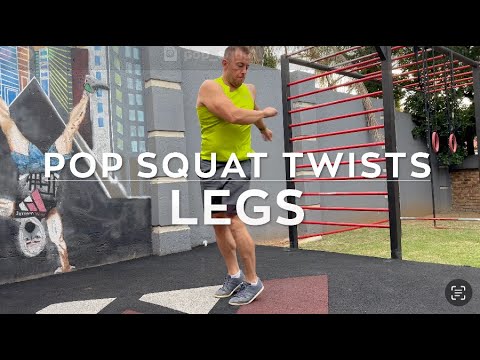 pop squat twists - YouTube
