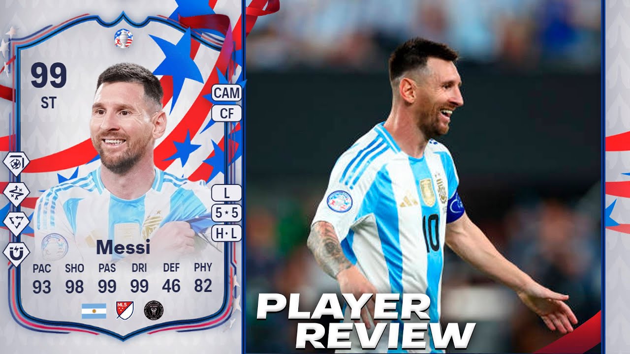 UNA DE LAS POCAS CARTAS QUE AUN QUERIA PROBAR!! | MESSI TOTT 99 REVIEW ...