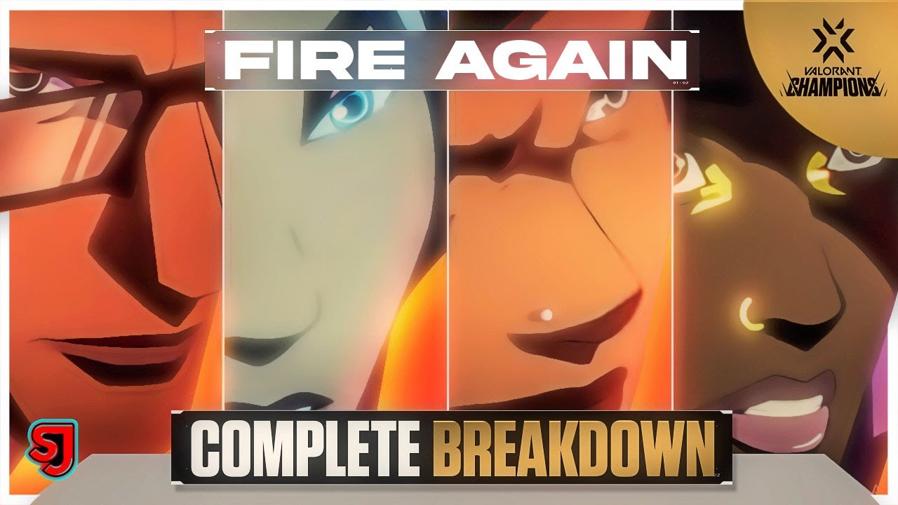The Complete Breakdown of "Fire Again" Official Valorant Music Video - YouTube