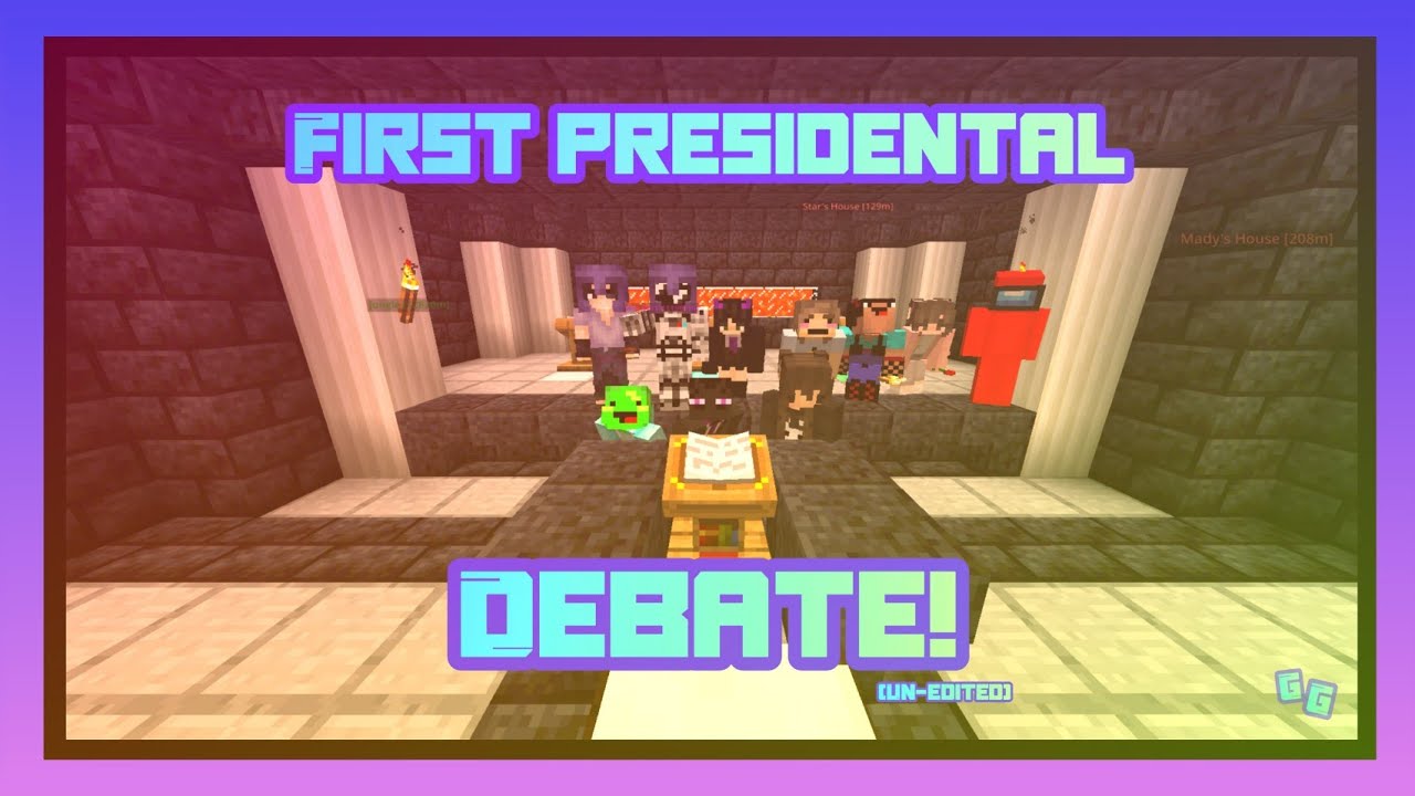 Minecraft Presidential Debate (Debate 1) (Unedited) - YouTube
