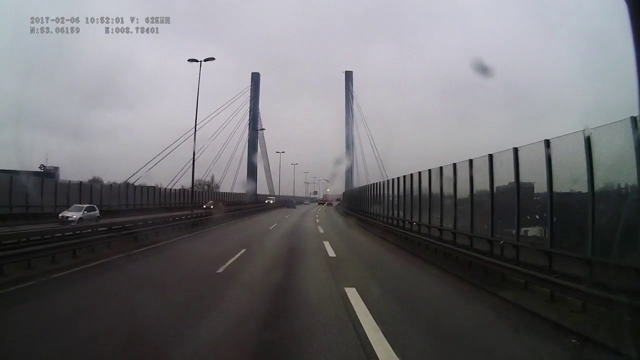 Germany. Motorway A281, Bremen-Neustadt — Bremen-Airport, 2017, 4x ...