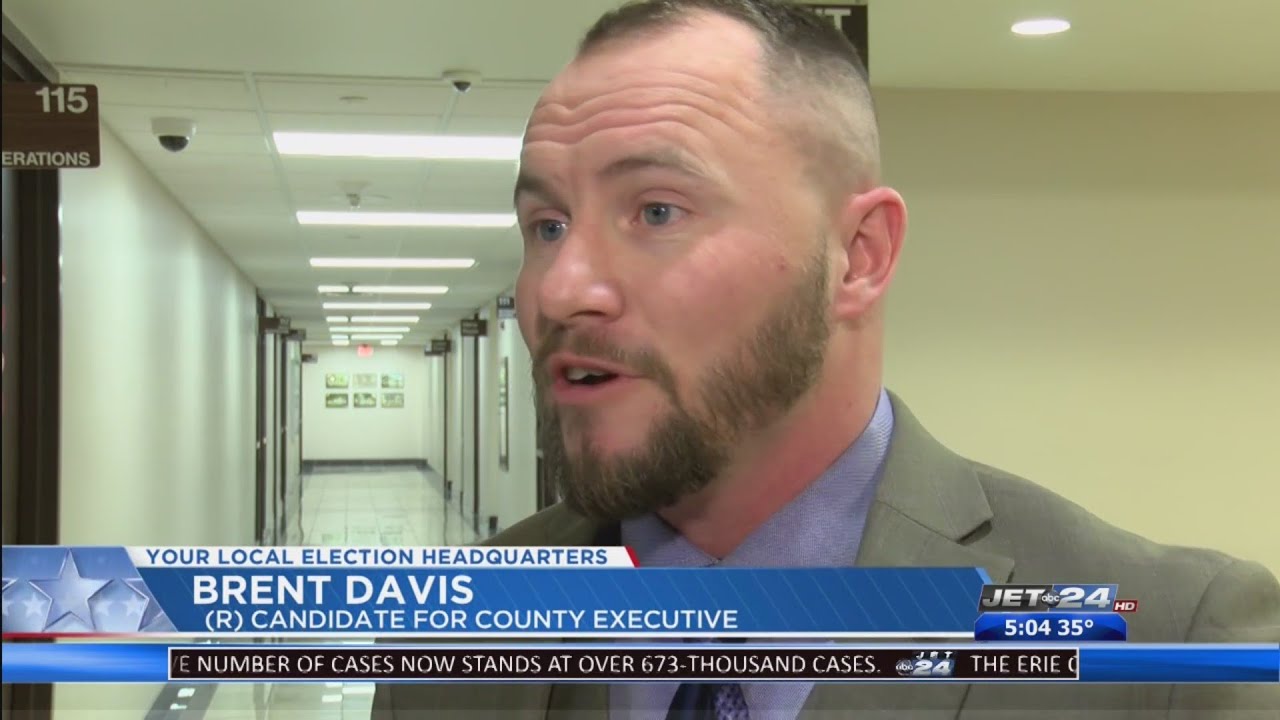 Brent Davis to announce candidacy for Erie County Executive - YouTube