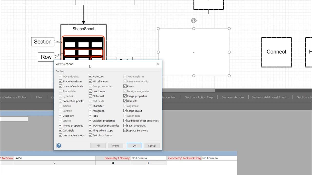 Visio Training Lesson 6 Creating a Custom Shape - YouTube