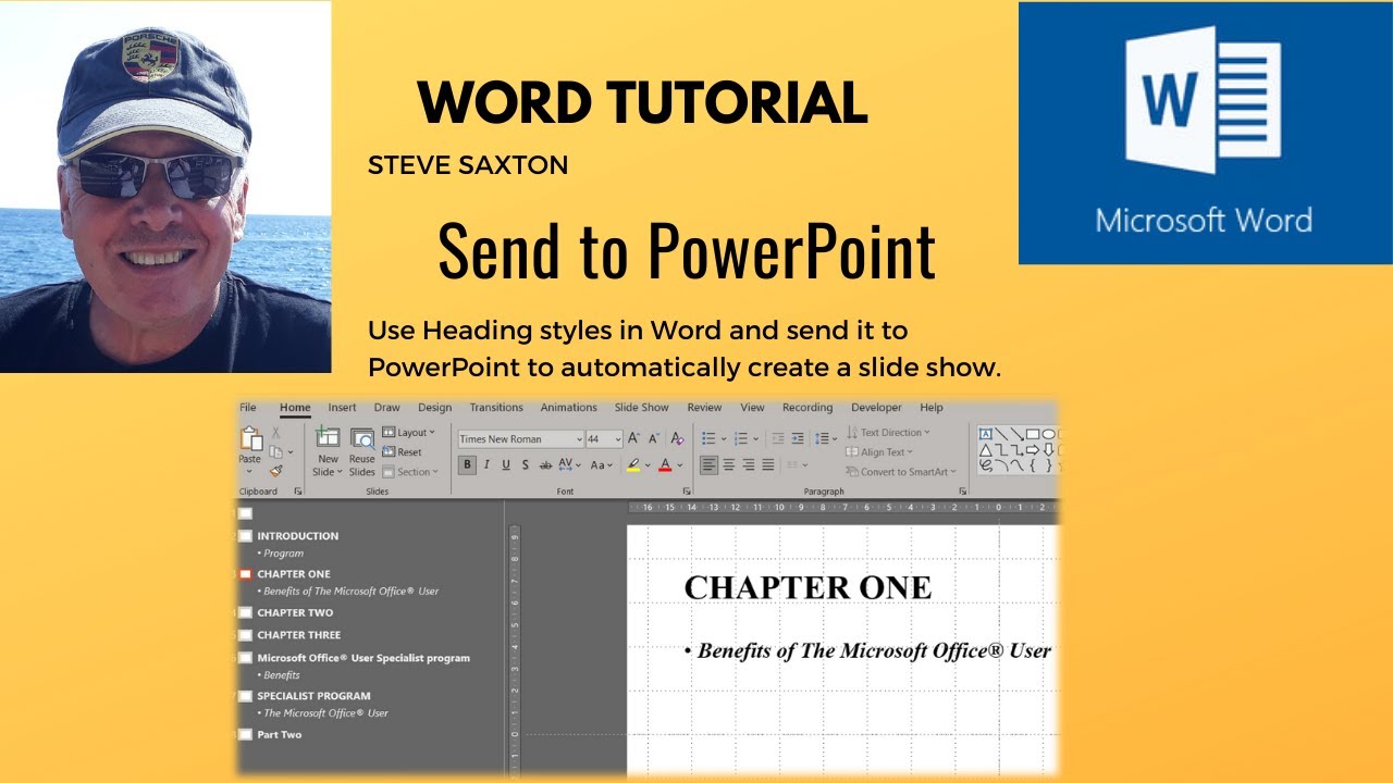 This video explains how to send a Word document into PowerPoint - YouTube