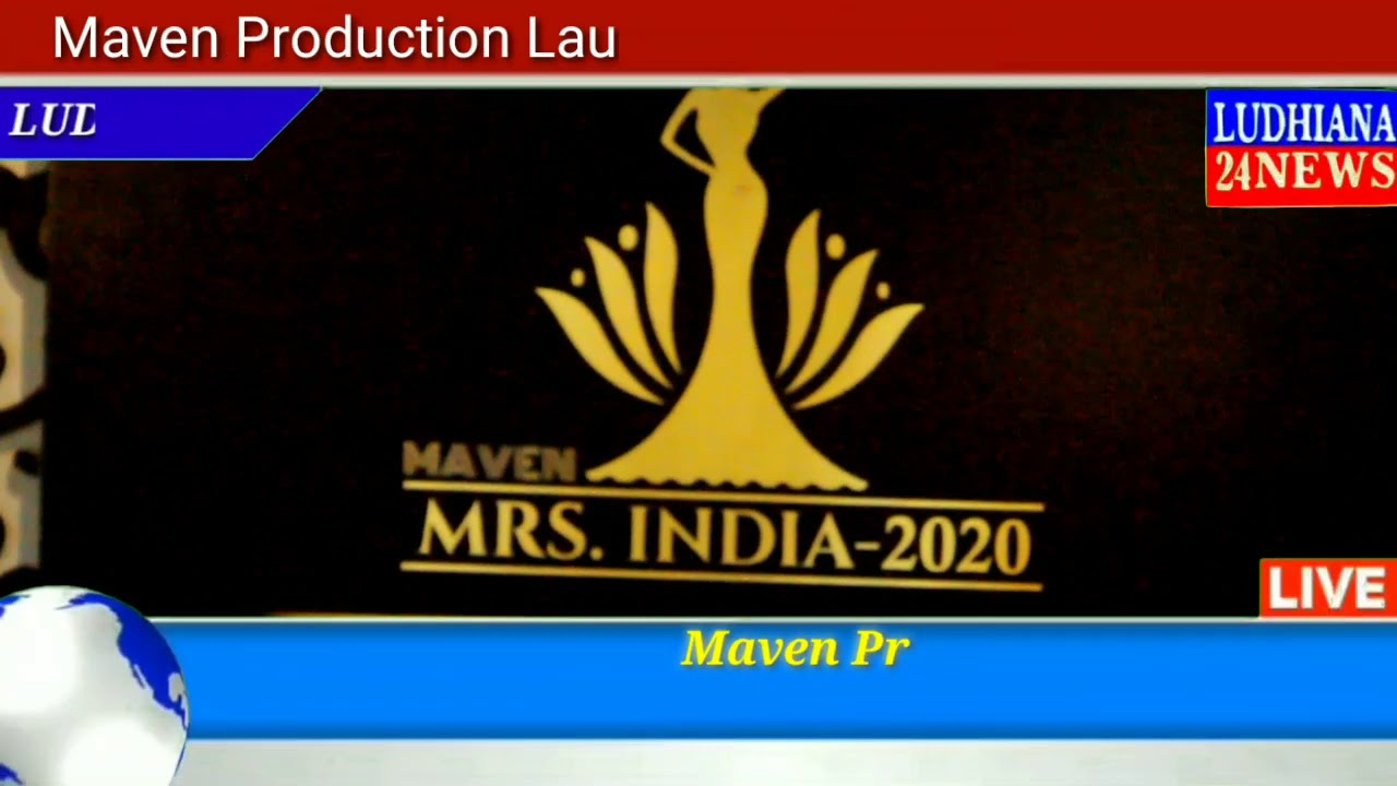 Maven Production Launched Maven Mrs India 2020 - YouTube