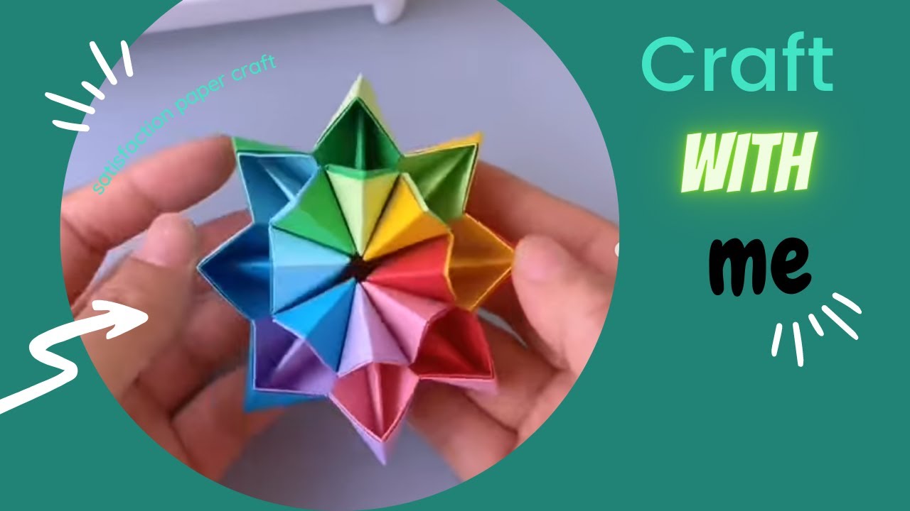 Satisfaction paper craft - YouTube