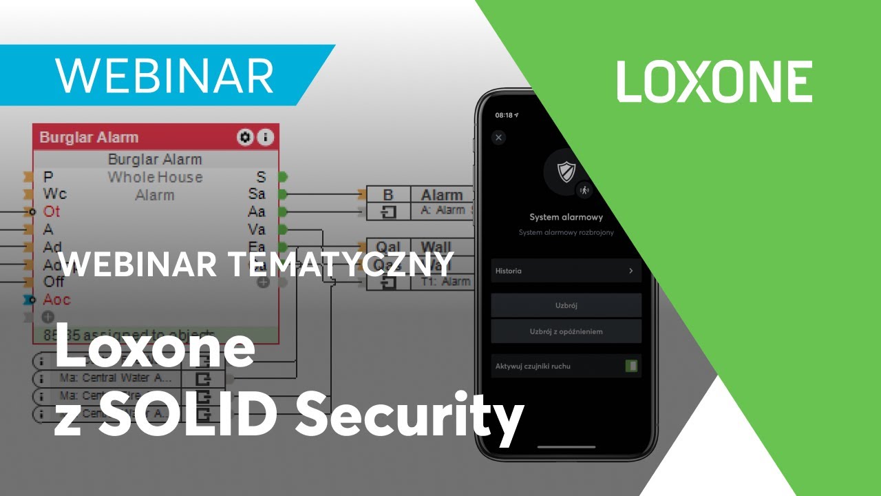 Webinar: Loxone i SOLID Security | 2024 [HD] - YouTube