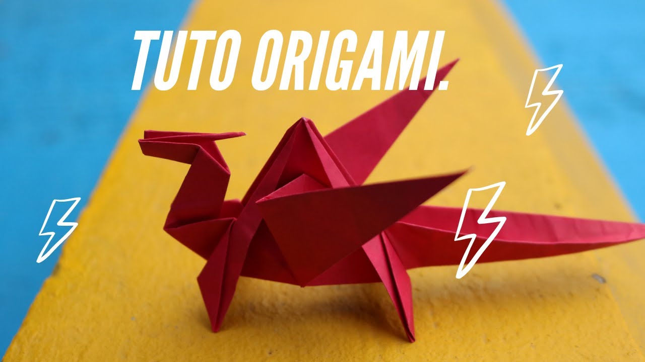 Tutoriel marque page papillon en origami - YouTube