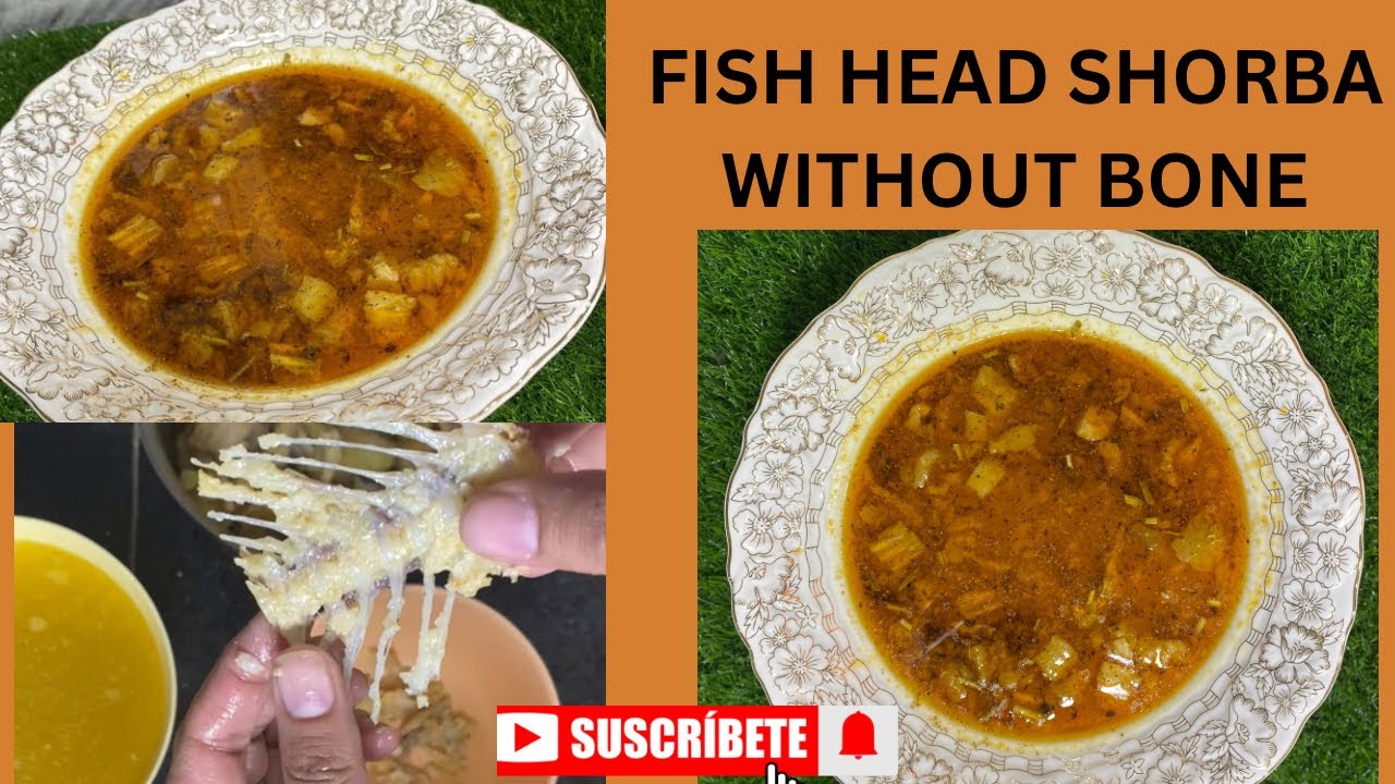 Fish Head Shorba Without Bone Fish Ka Salan - YouTube