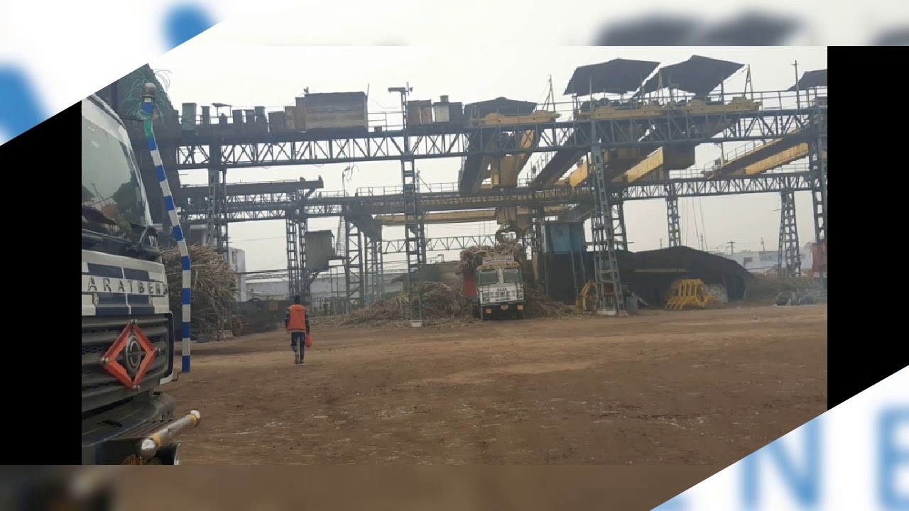 Cane Yard View of Birla Avadh Sugar, Unit - Seohara - YouTube