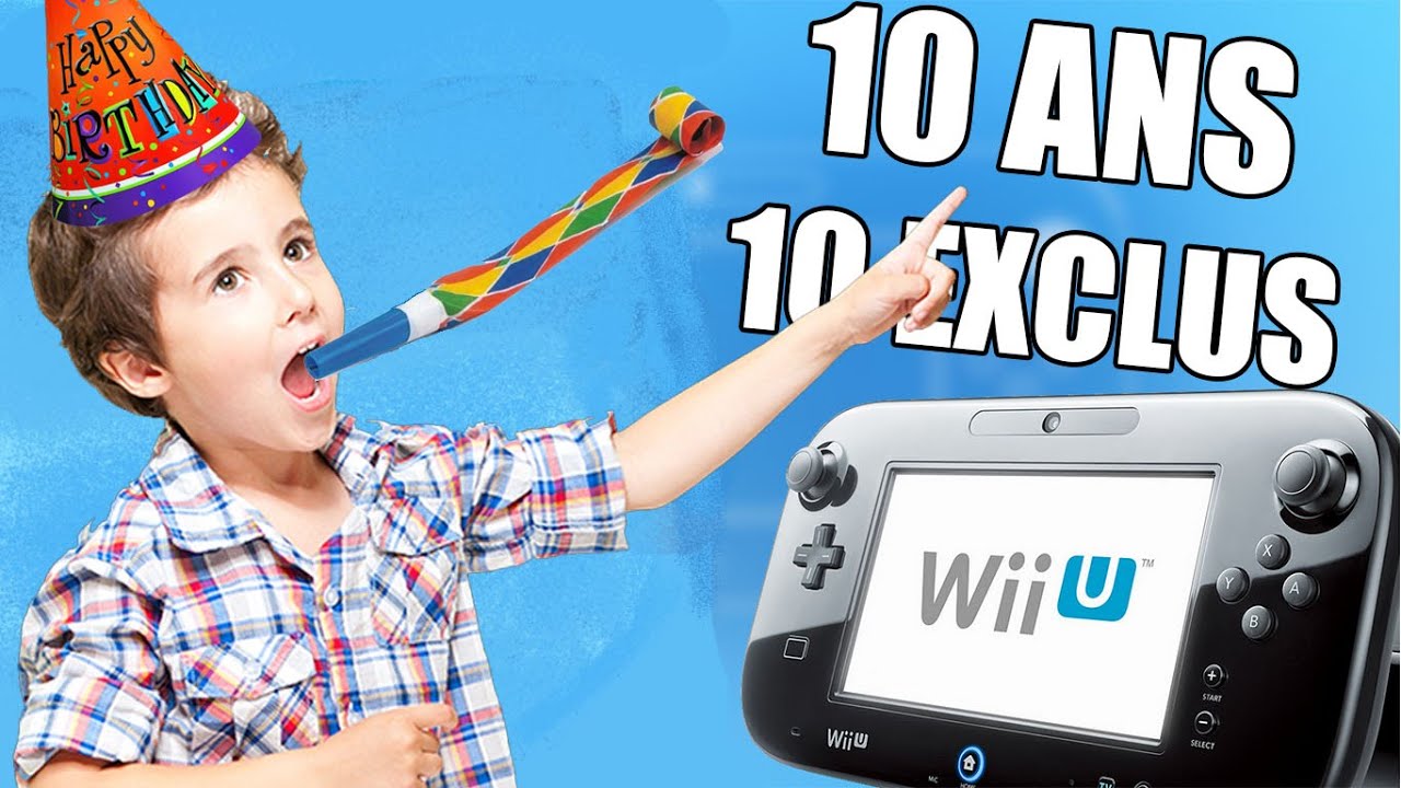 10 JEUX WII U ENCORE EXCLUSIFS - YouTube