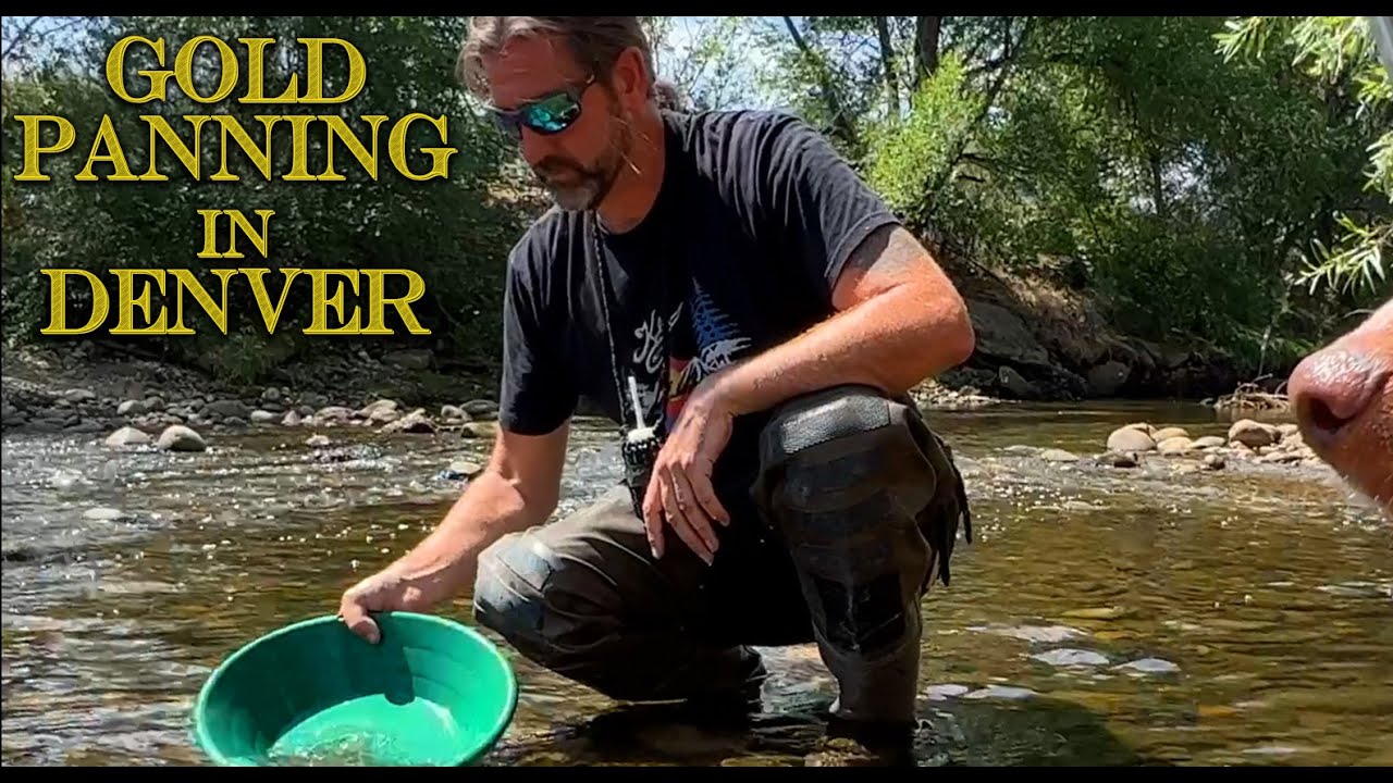 Arapaho Bar Gold Panning Park with the Denver Gazette - YouTube