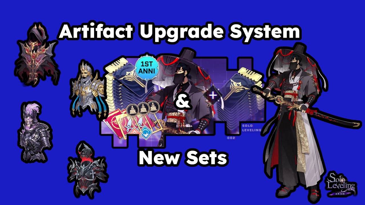 Artifact Upgrade System & New Sets | Solo Leveling: Arise - YouTube