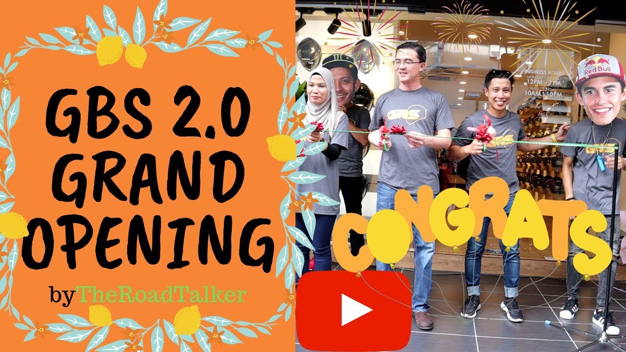 GBS Grand Opening | Ian Thang , A Girl With her helmet , Geng Tayar ...