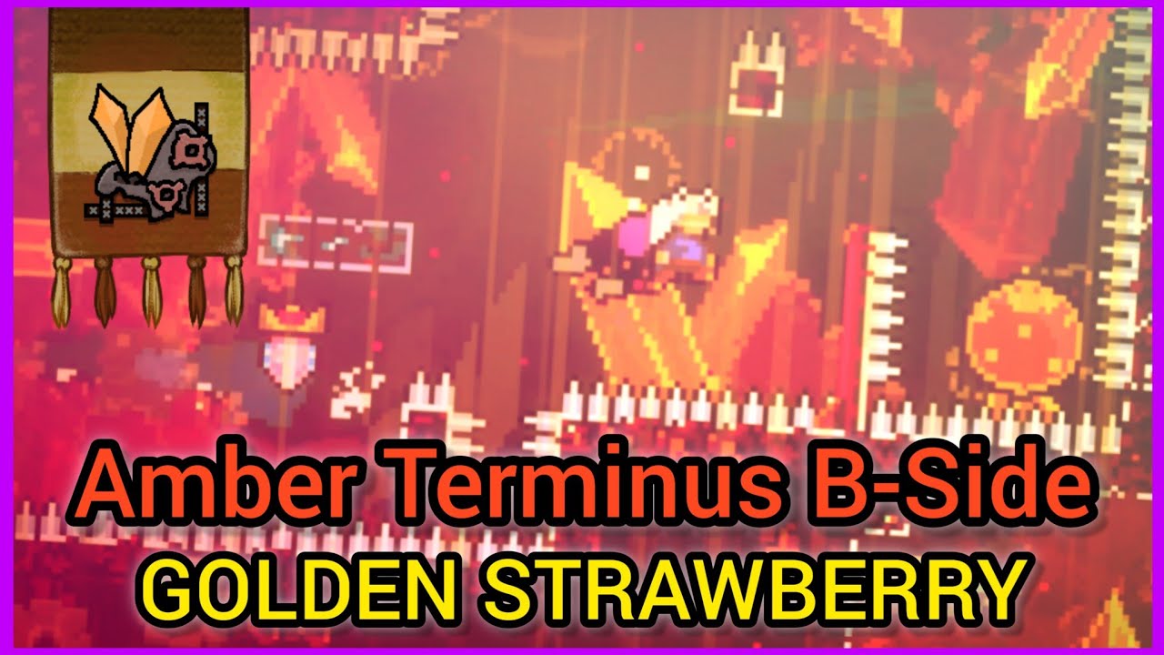 Amber Terminus B-Side Golden Strawberry | Top Golden Strawberries | Celeste Mods - YouTube