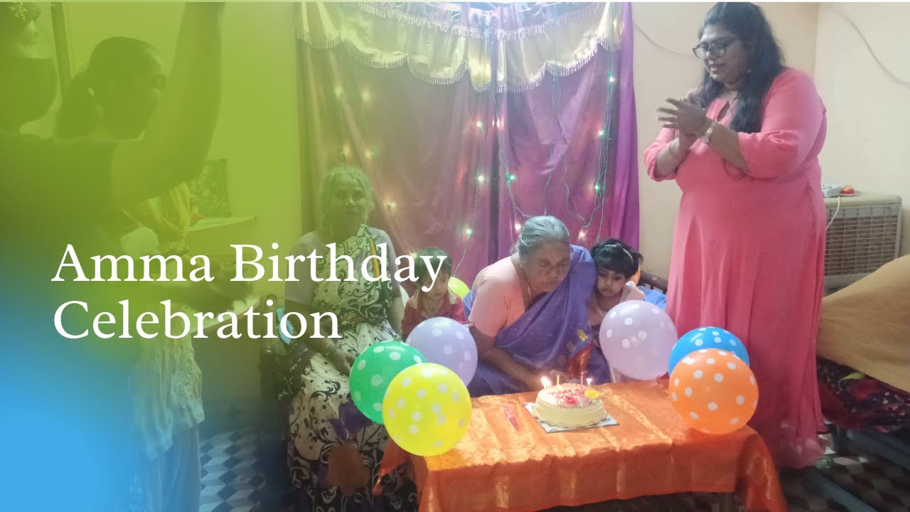 Amma Birthday Celebration & Cake Cutting | Lunch at Hotel | Birthday ...