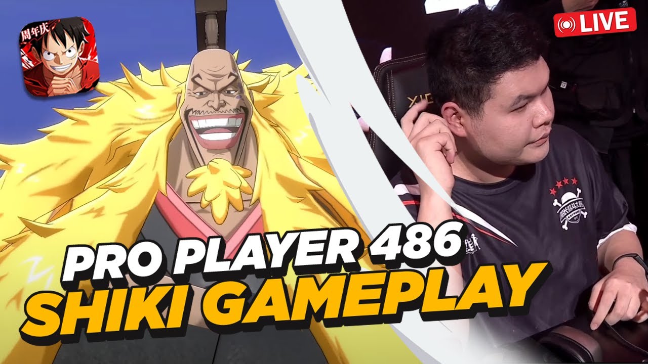 🔴 Live - PRO PLAYER GAMEPLAY 486 [ SHIKI SS UNIT ] • One Piece Fighting Path - YouTube