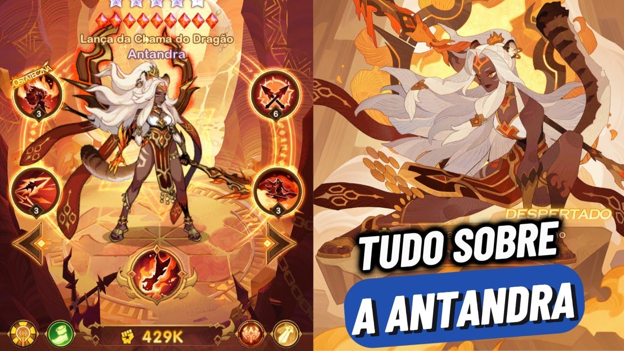 TUDO SOBRE A ANTANDRA - AFK ARENA - YouTube