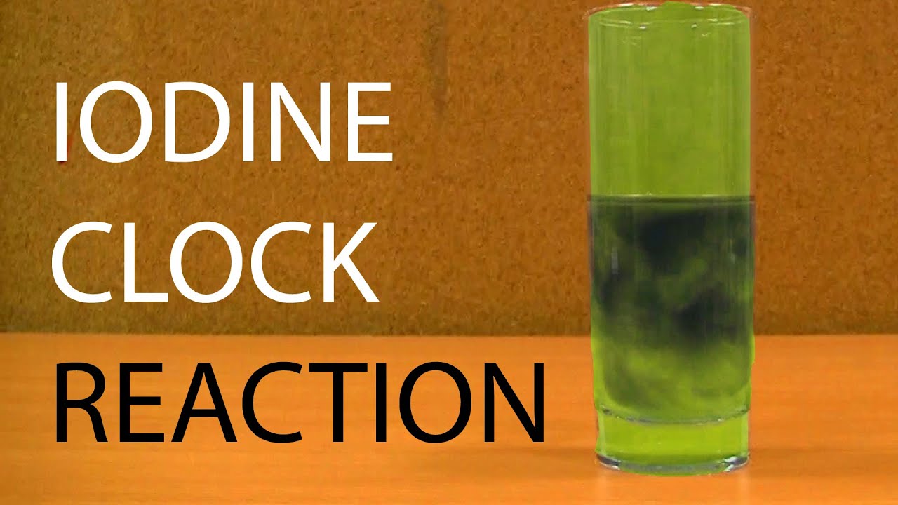 IODINE CLOCK REACTION Instant Color Change Experiment YouTube iodine-clock-reaction-instant-color-change-experiment-youtube