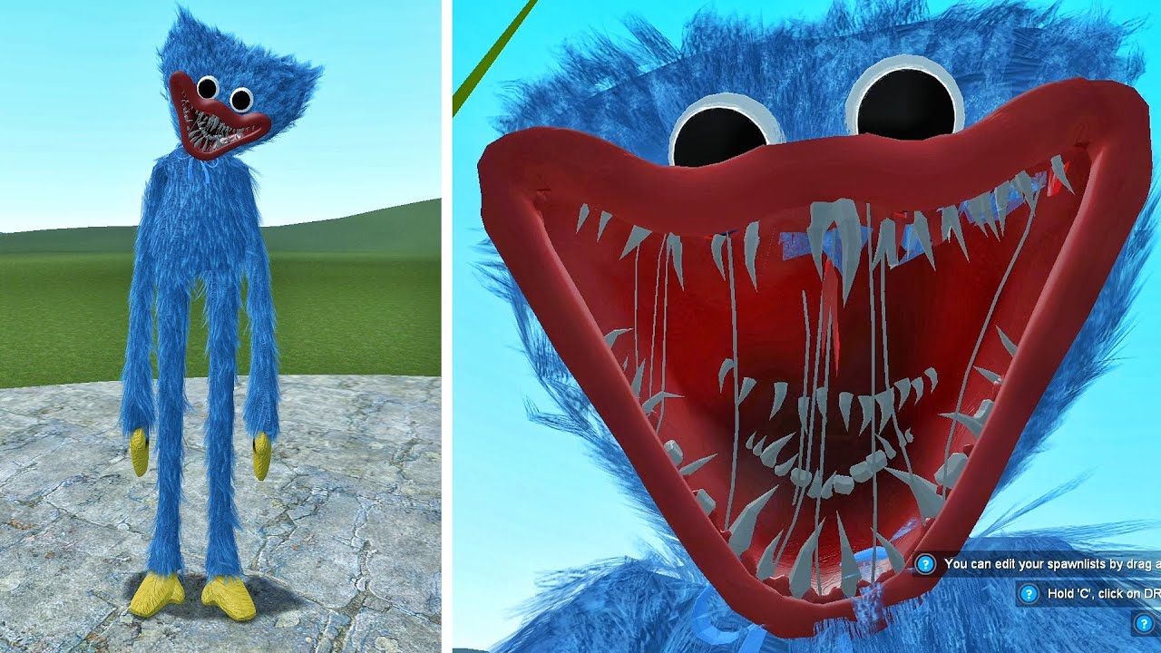 Surviving the HUGGY WUGGY MONSTER in Underground Tunnel | Poppy ...