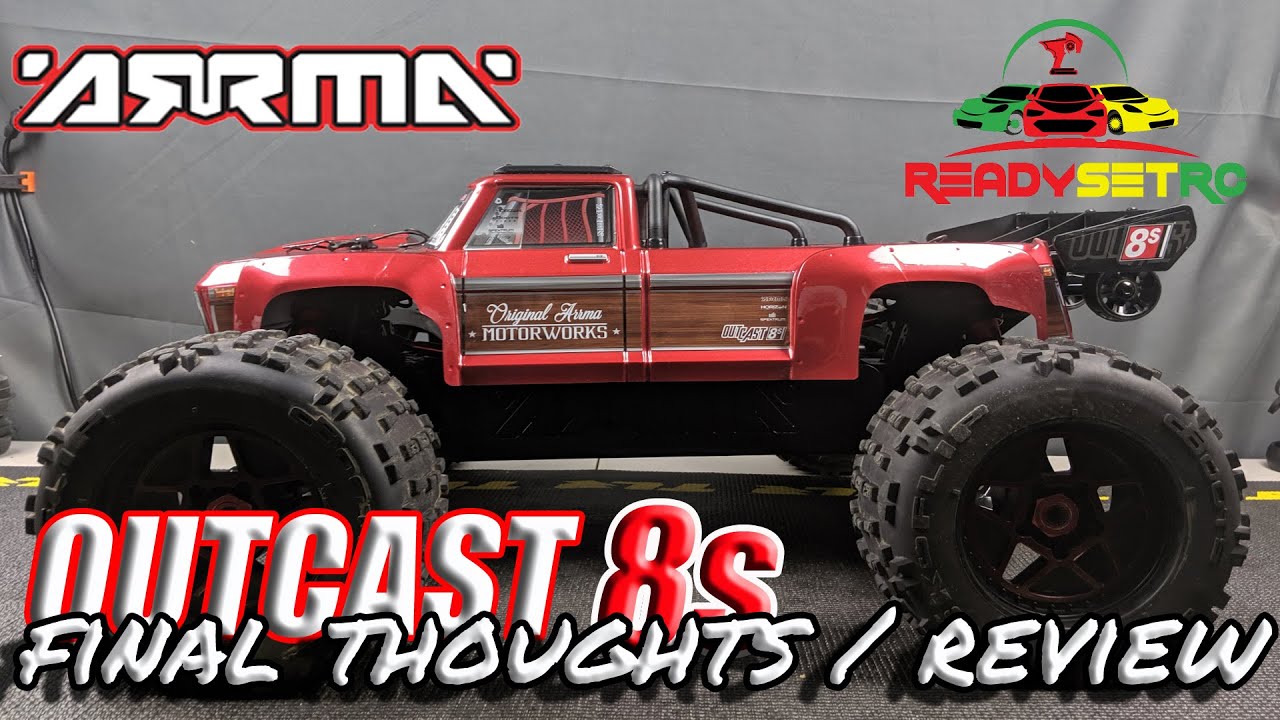 Arrma Outcast 8s Final Thoughts Review - YouTube