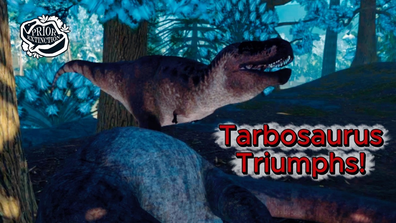 Sauropod Hunting as Tarbosaurus? | Prior Extinction Recode - YouTube